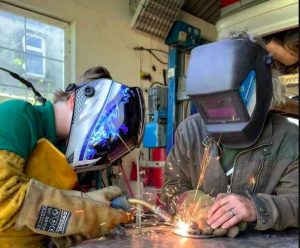 Children Creating Pieces Of Art From Scrap Metal – Welding Life